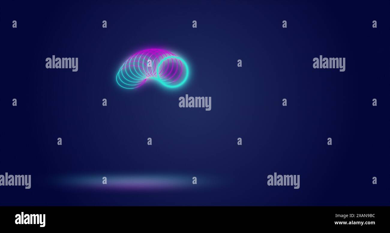 Looping geometric shapes hi-res stock photography and images - Alamy