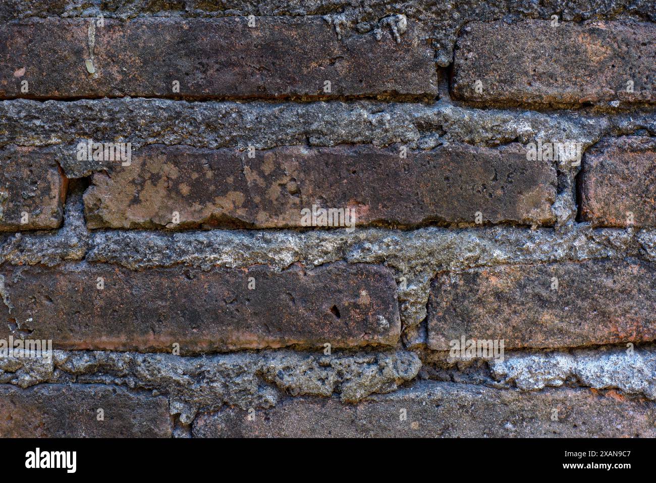 Red brick wall close up hi-res stock photography and images - Alamy