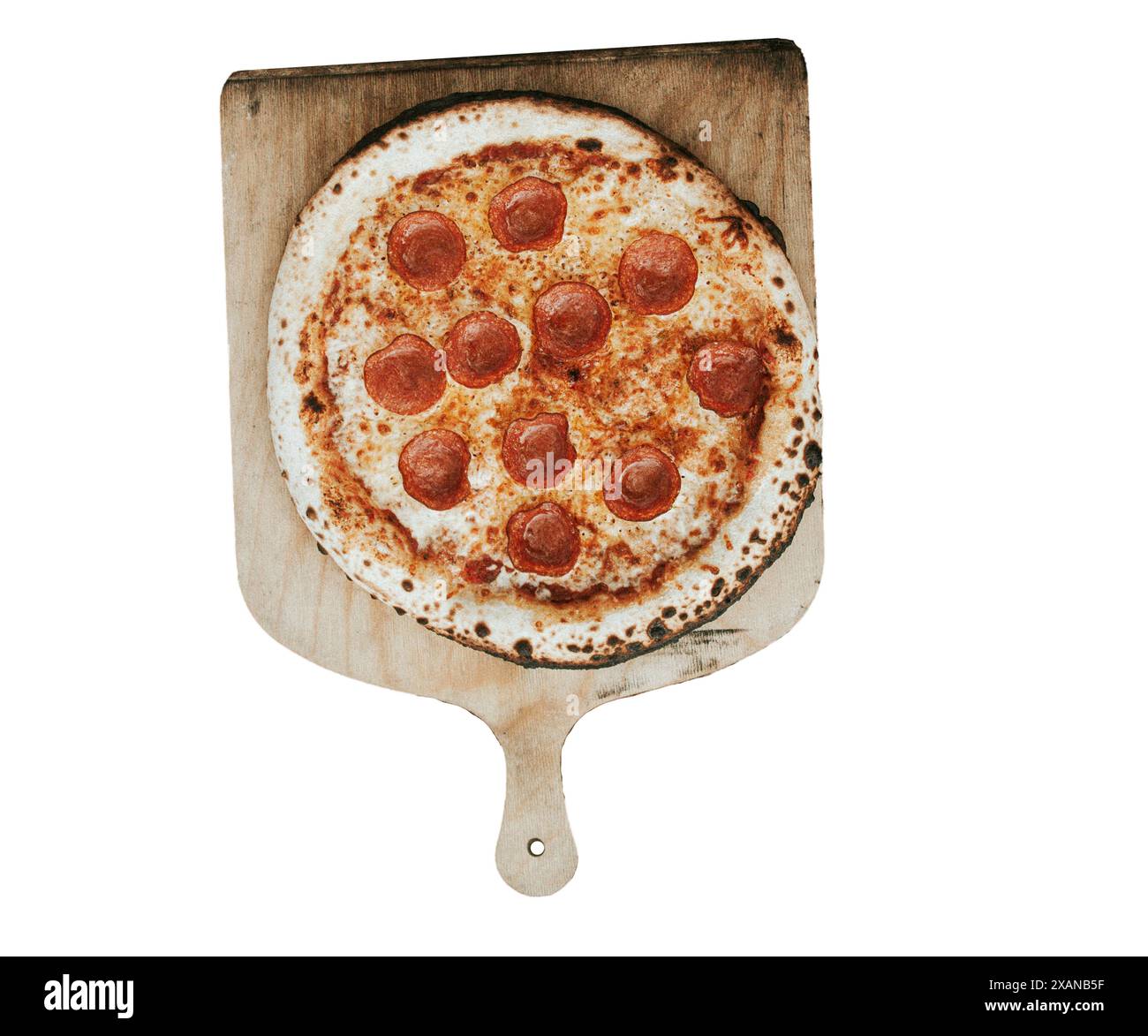 Pizza Napoletana, traditional and authentic Italian pizza baked in wood fired oven. Margherita ...