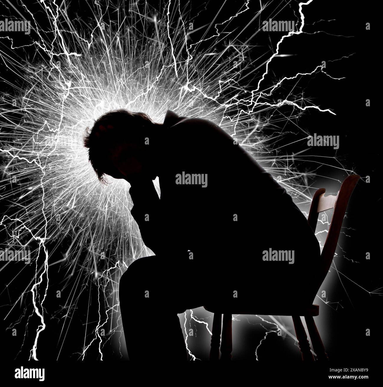 Person experiencing severe stress hi-res stock photography and images ...