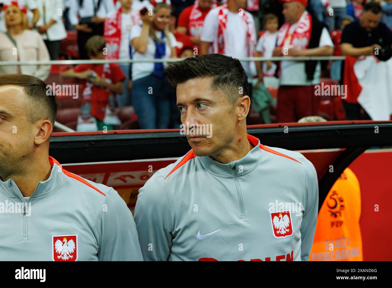 Uefa euro 2024 poland lewandowski hi-res stock photography and images ...