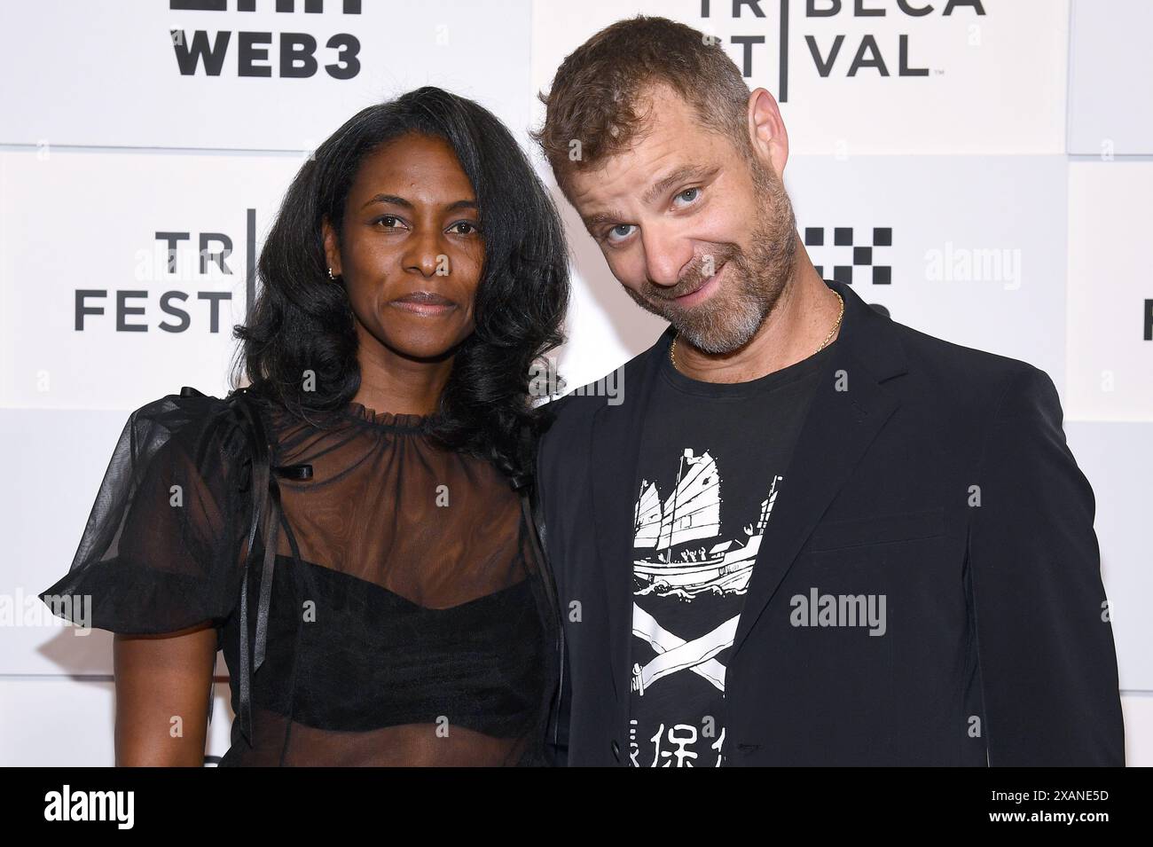New York, USA. 07th June, 2024. (L-R) Angela Howard and Matt Stone ...