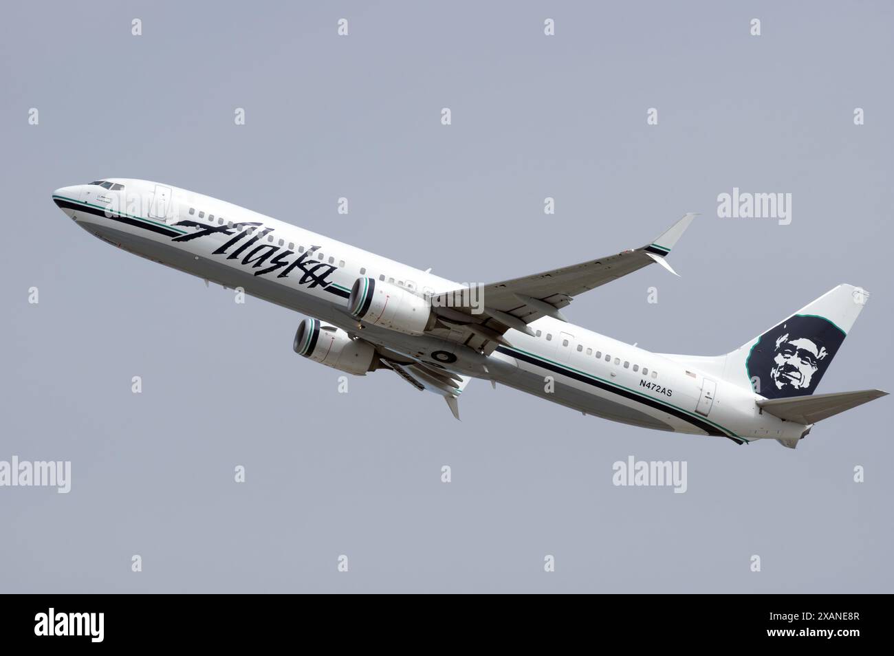 Alaska Airlines Boeing 737 -990(ER) with registration N472AS, old ...