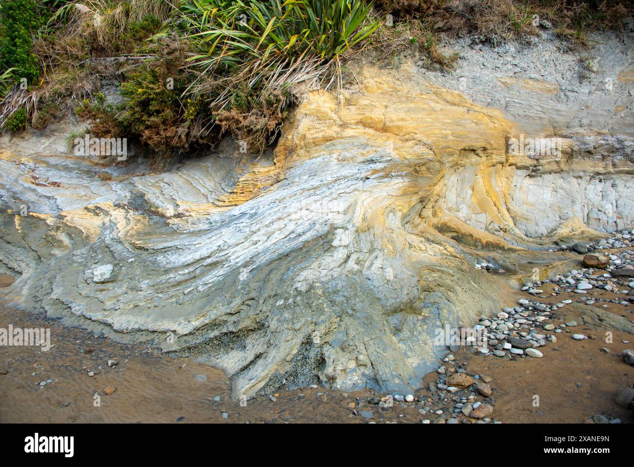Interbedded Mudstone, Siltstone and Sandstone Stock Photo - Alamy