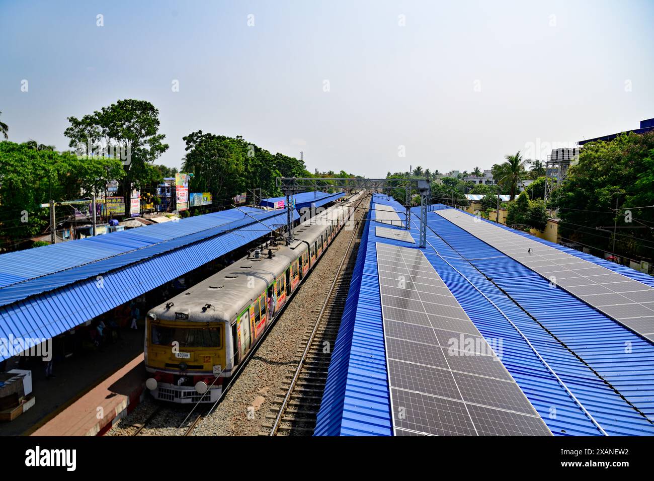 EMU Train Station - West Bengal, India Stock Photo - Alamy