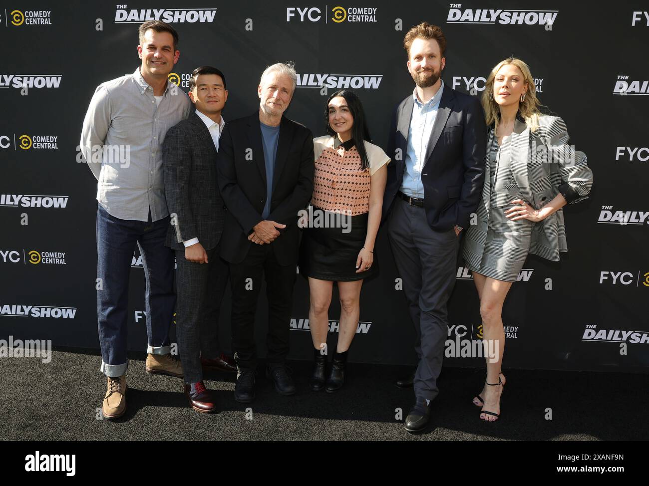 Los Angeles, Ca. 7th June, 2024. Michael Kosta, Ronny Chieng, Jon ...