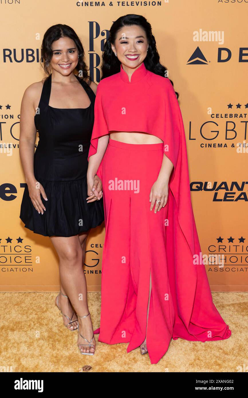 Los Angeles, USA. 07th June, 2024. Marisela Zumbado and Sherry Cola ...