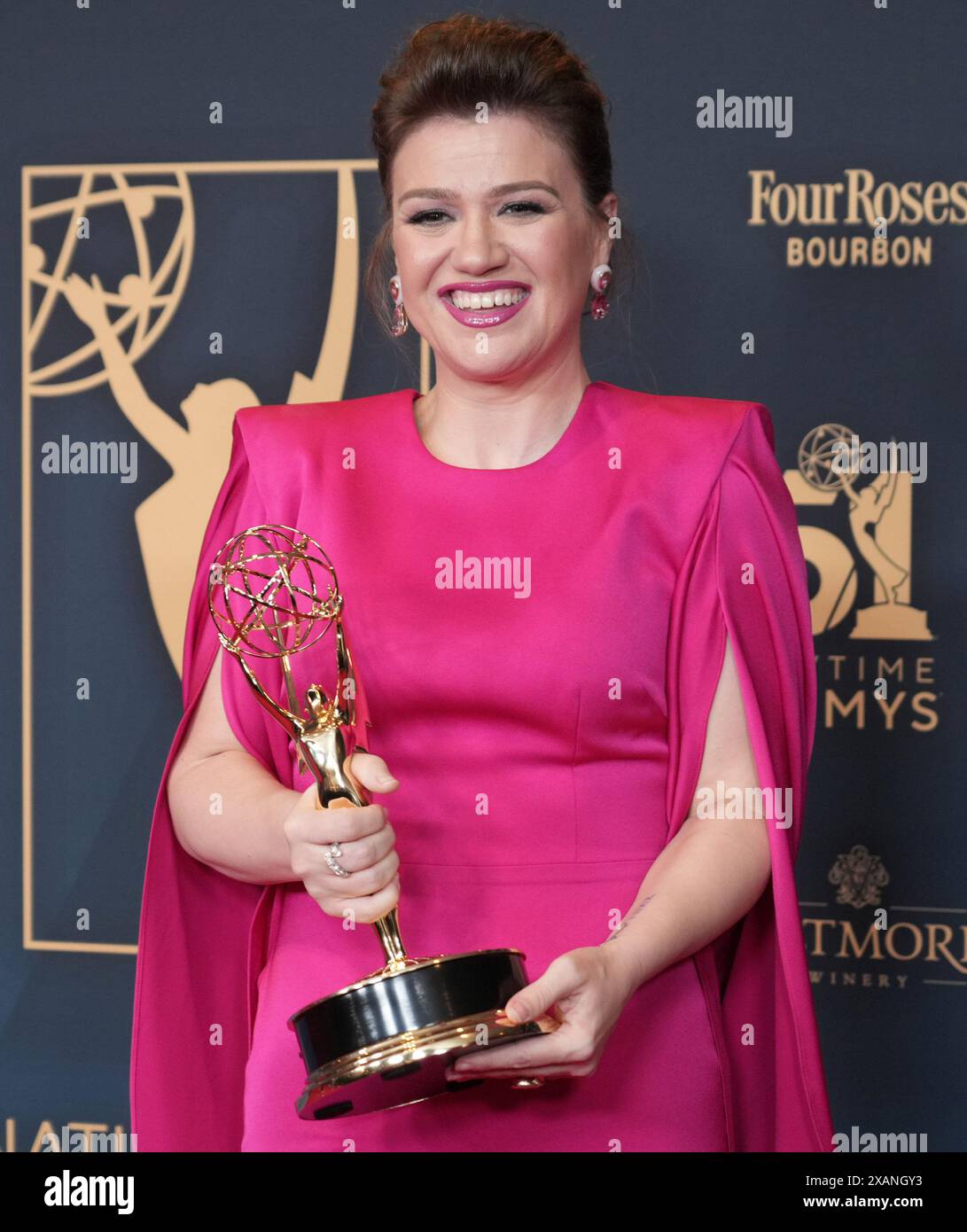 Los Angeles, USA. 07th June, 2024. Kelly Clarkson, winner for Daytime ...