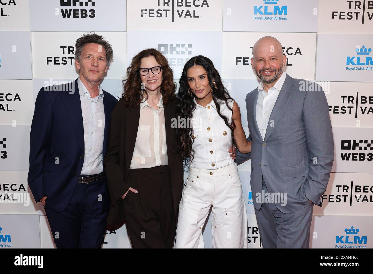 Ny. 07th June, 2024. Andrew McCarthy, Ally Sheedy, Demi Moore, Jon ...