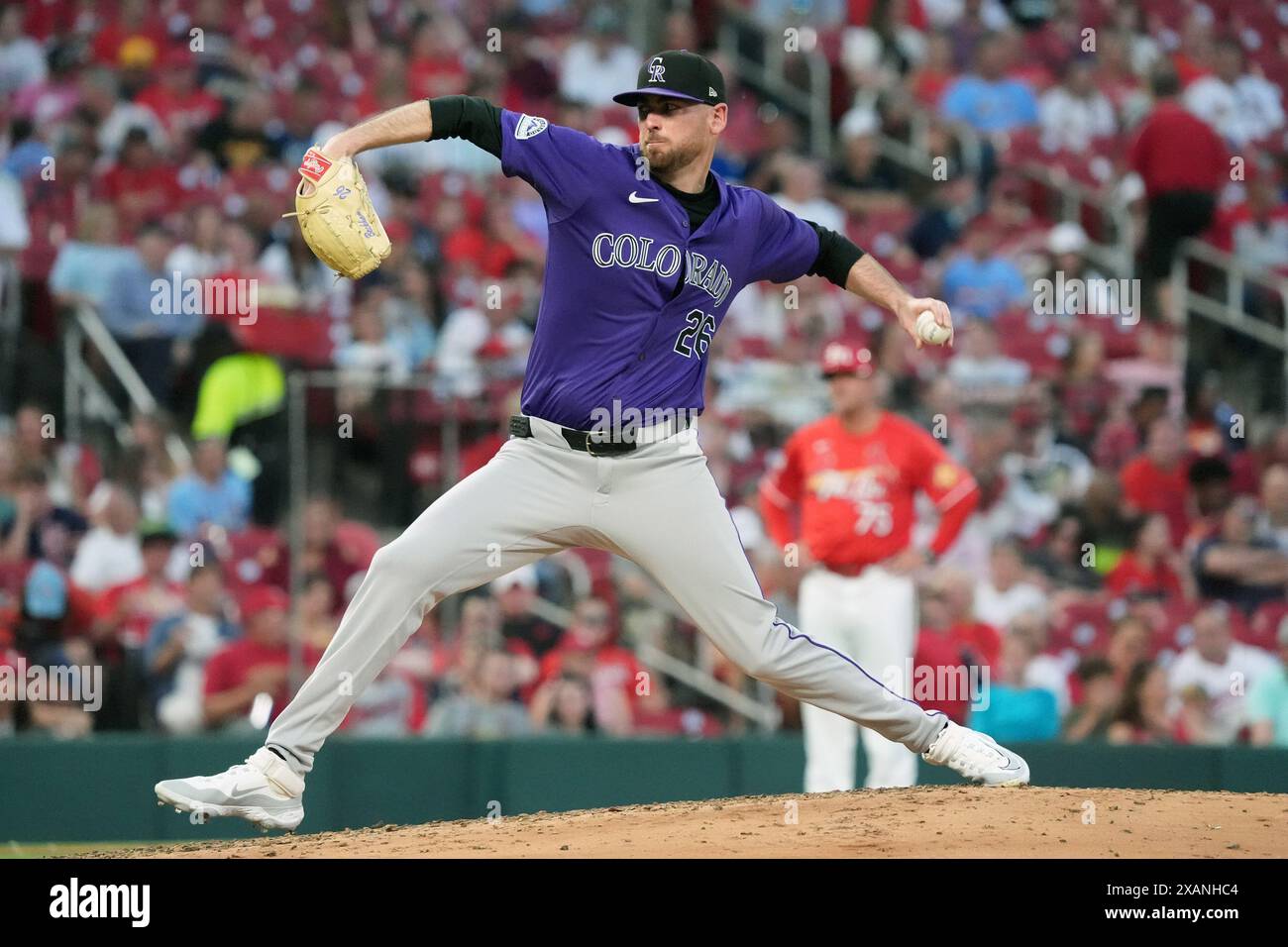 St. Louis, United States. 07th June, 2024. Colorado Rockies starting ...