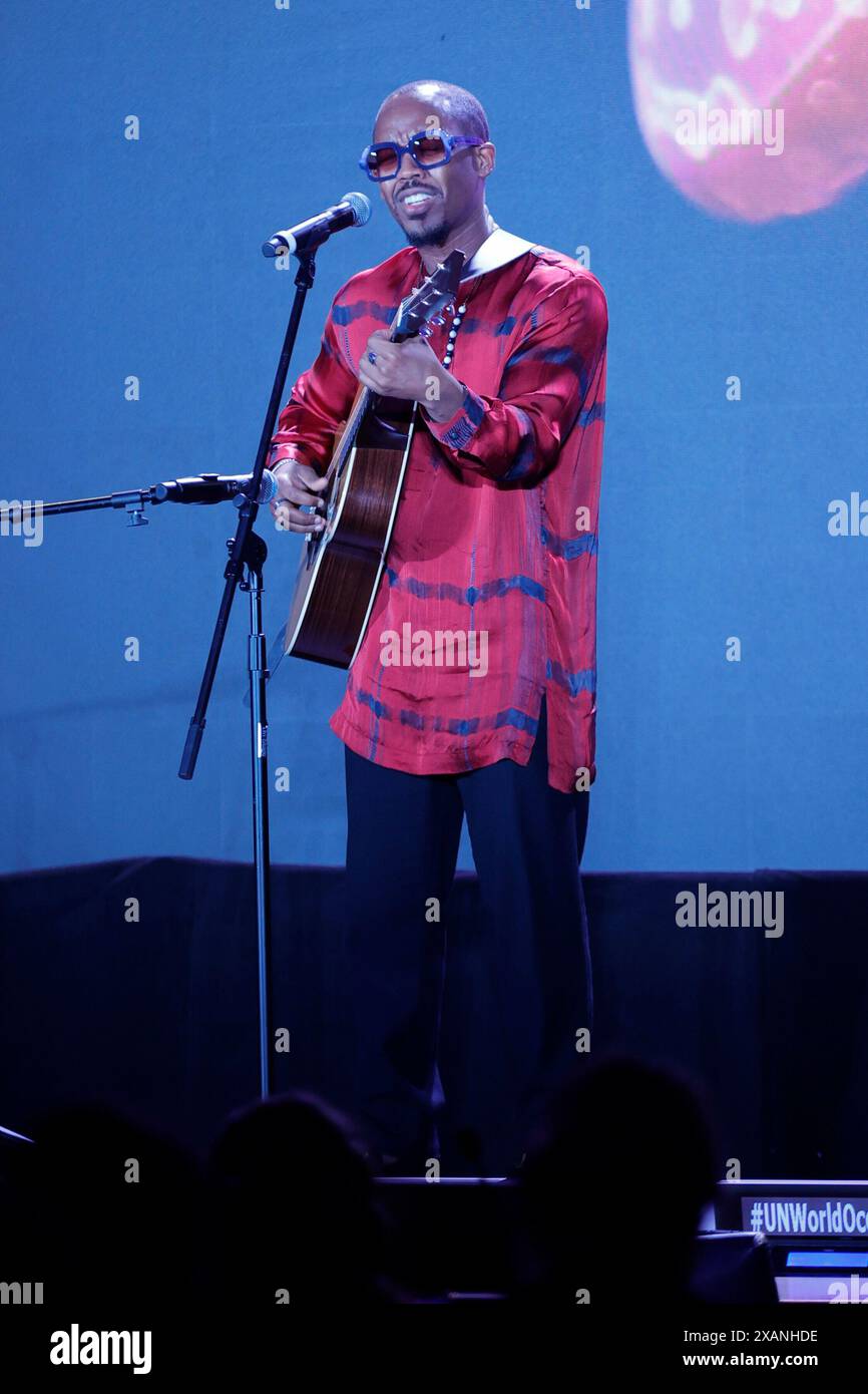 United Nations, New York, USA, June 07, 2024 - Louis Cato Celebrating ...