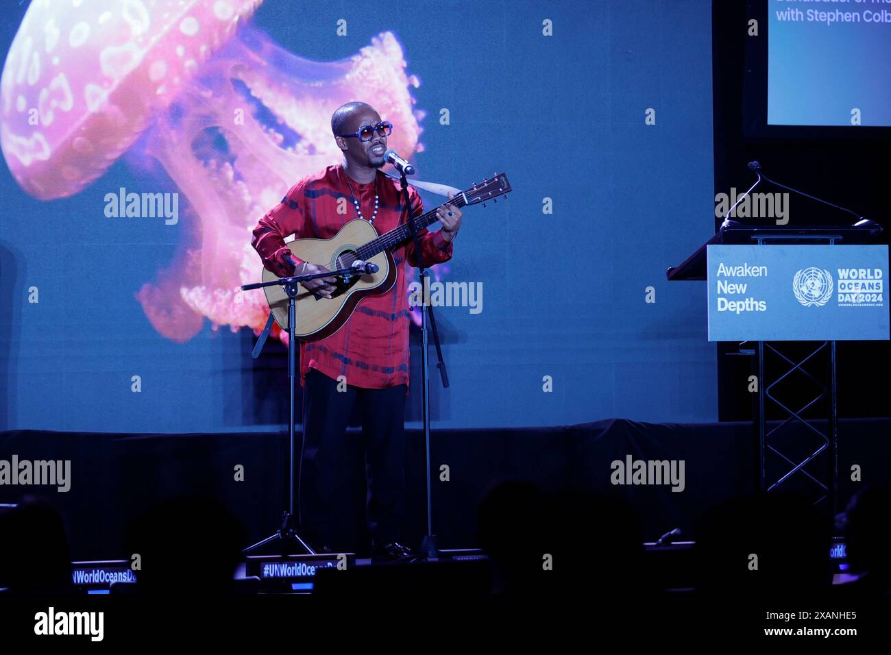 United Nations, New York, USA, June 07, 2024 - Louis Cato Celebrating ...