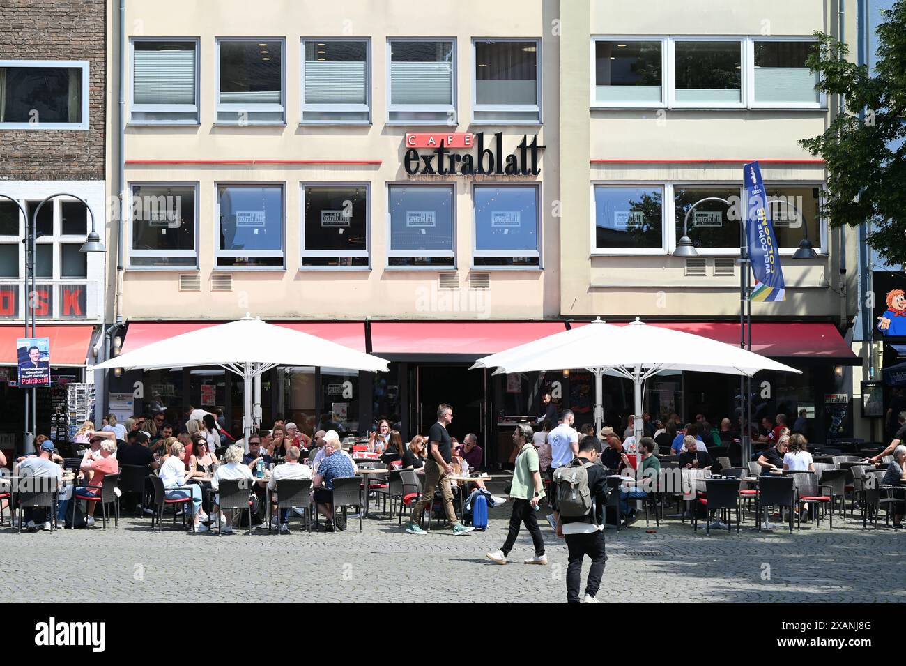 Cologne, Germany. 07th June, 2024. Cafe Extrablatt, an all-day pub ...