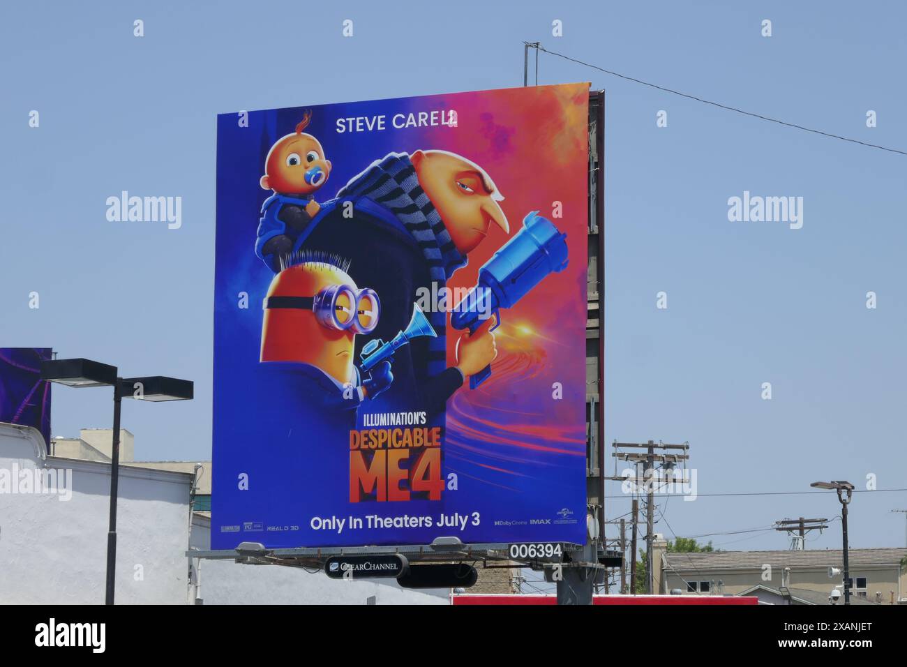 Los Angeles, California, USA 6th June 2024 Despicable Me 4 Billboard on ...
