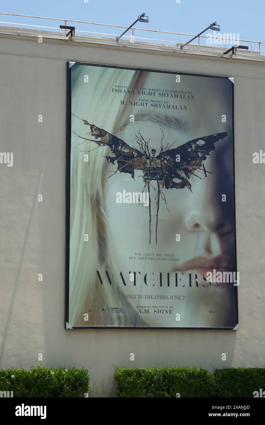 Burbank, California, USA 6th June 2024 Watchers Billboard with Dakota Fanning at Warner Bros ...