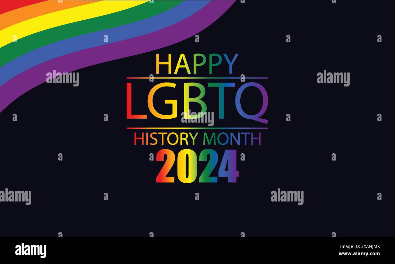 Colorful Celebration Illustrating The Rich History Of Lgbtq Month