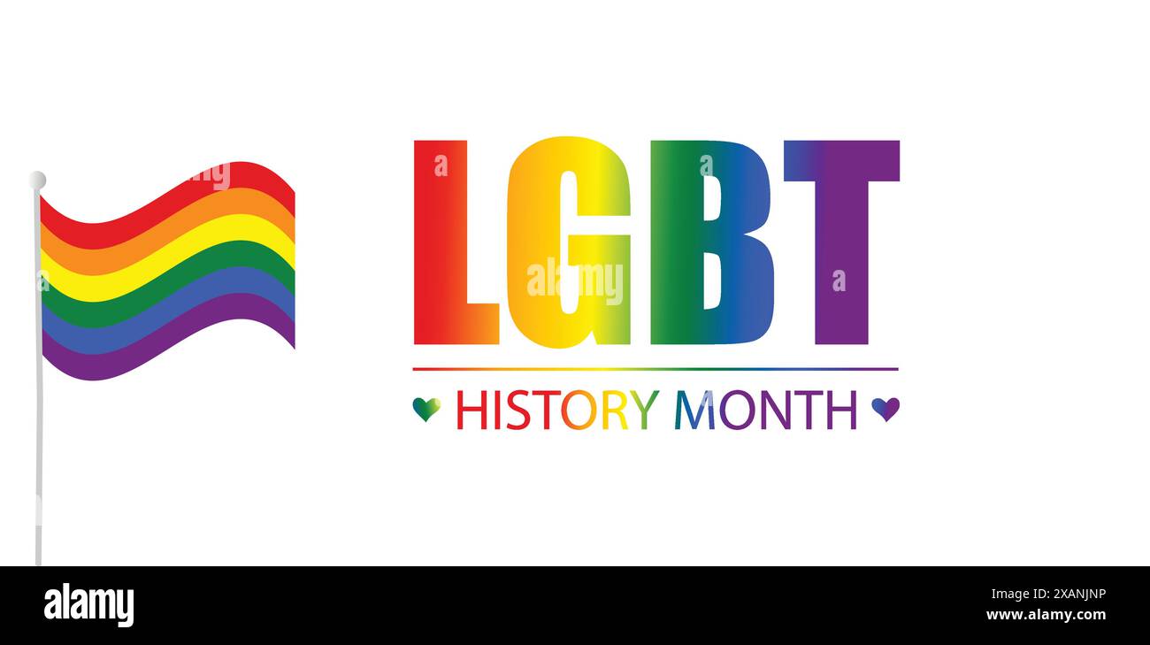 Colorful Celebration Illustrating the Rich History of LGBTQ Month ...