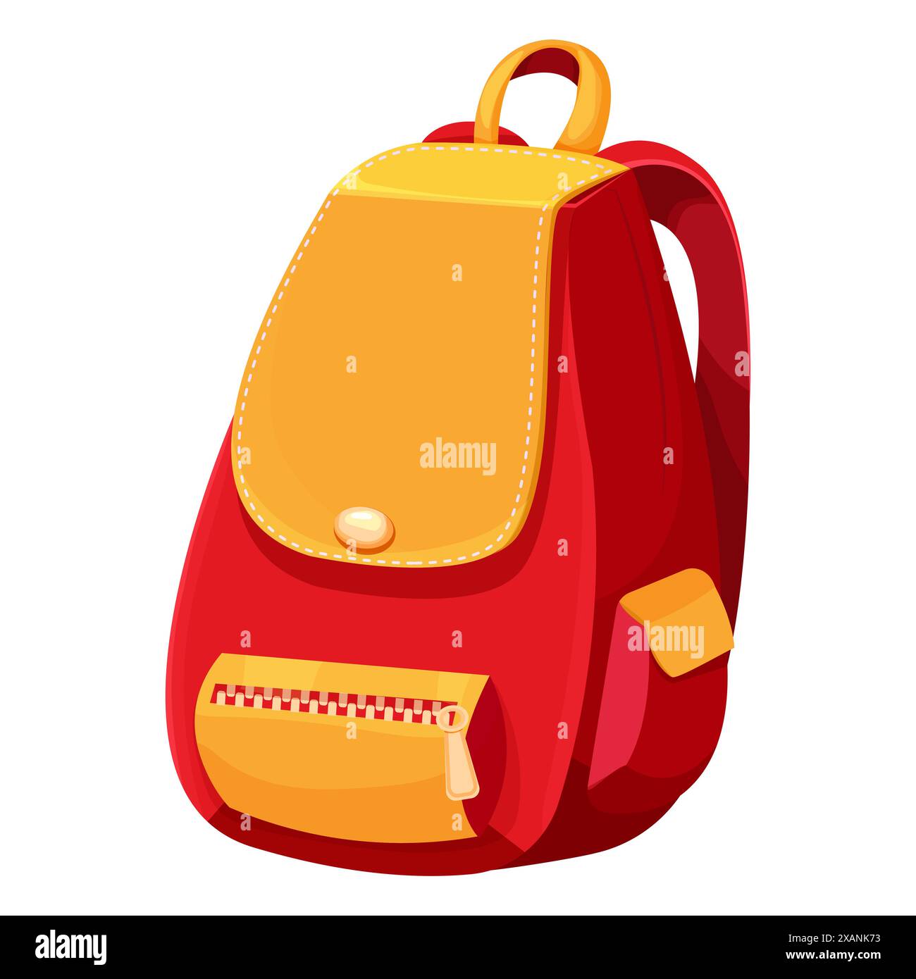 School backpack knapsack study bag, equipment, kids bag with pockets ...