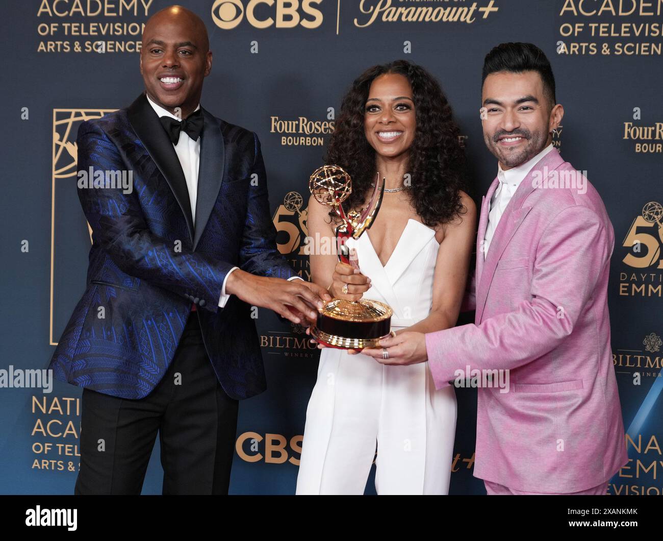 Los Angeles, USA. 07th June, 2024. (L-R) Kevin Frazier, Nischelle ...