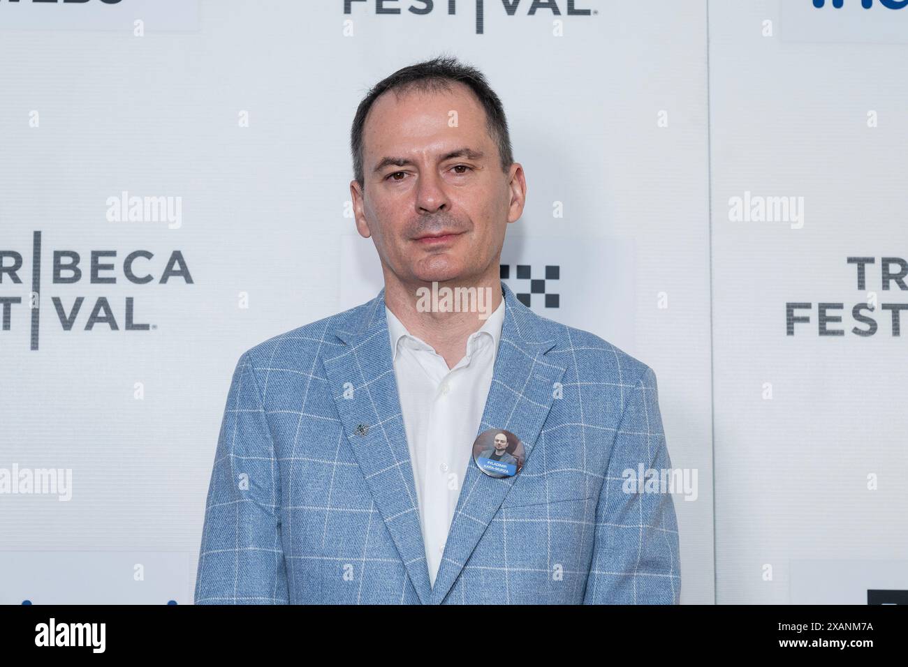 New York, USA. 07th June, 2024. Christo Grozev attends world world ...