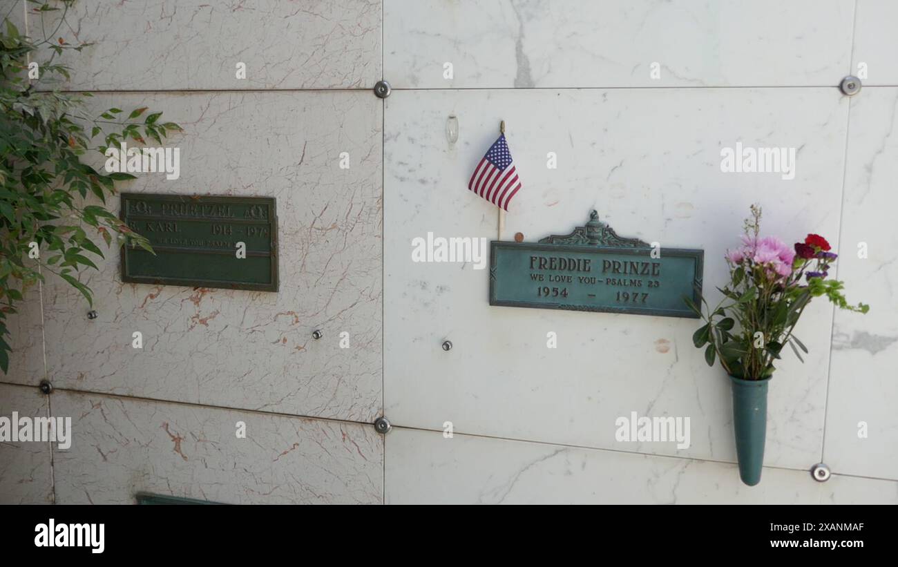 Los Angeles, California, USA 6th June 2024 Actor Freddie Prinze Grave ...