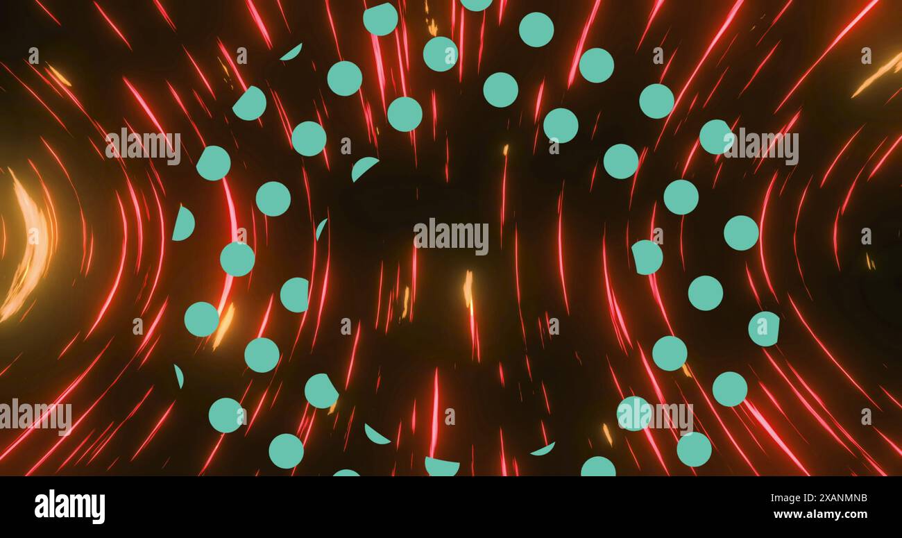Digital network data connections animation hi-res stock photography and ...