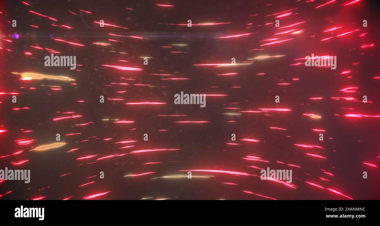 Image of i stand with ukraine over black space with red lights moving ...