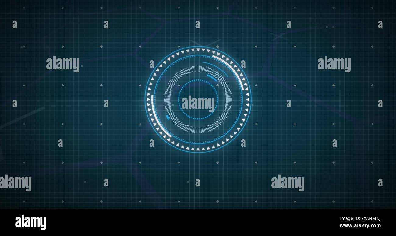 Animation digital data processing circuit hi-res stock photography and images - Alamy