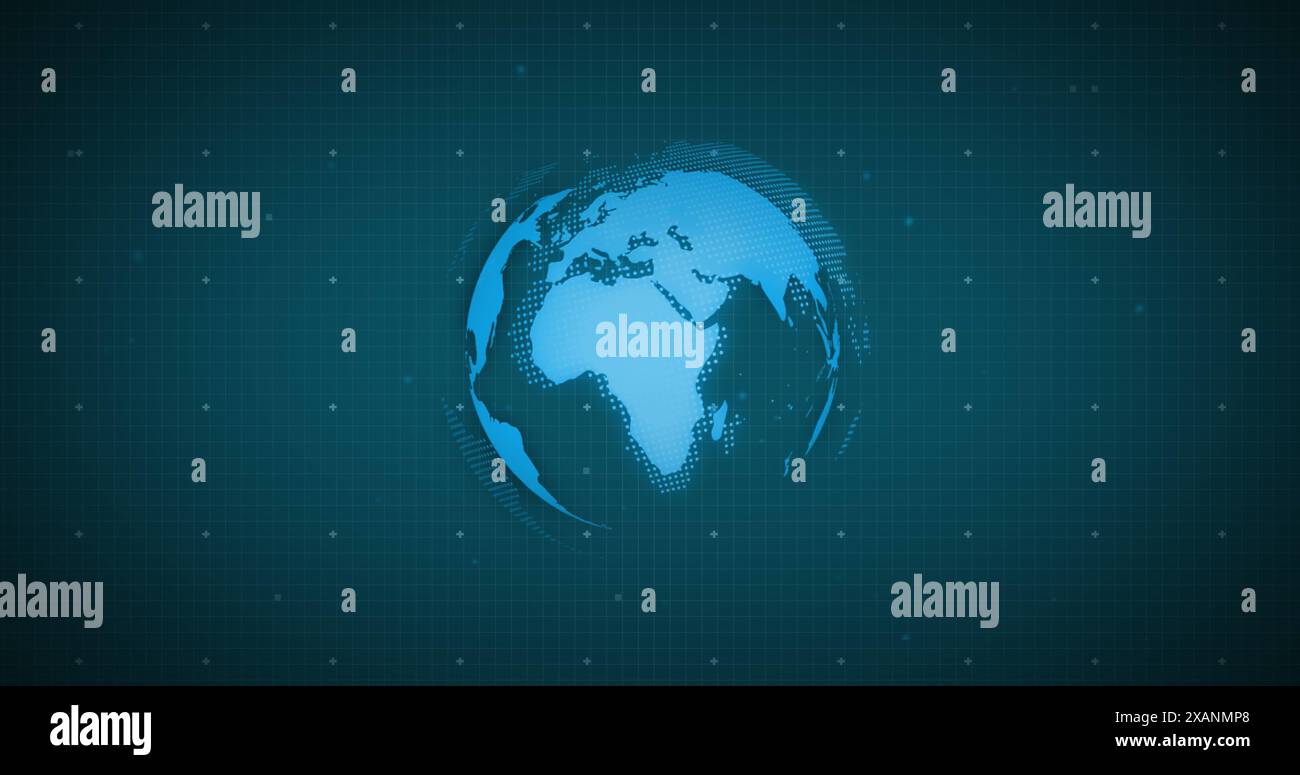 Animation digital data processing circuit hi-res stock photography and images - Alamy