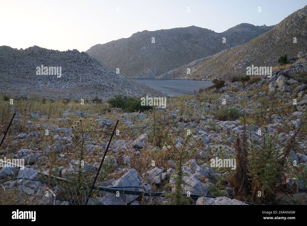 A view of Pedi, a smalll fishing village in Symi, Greece, where a ...