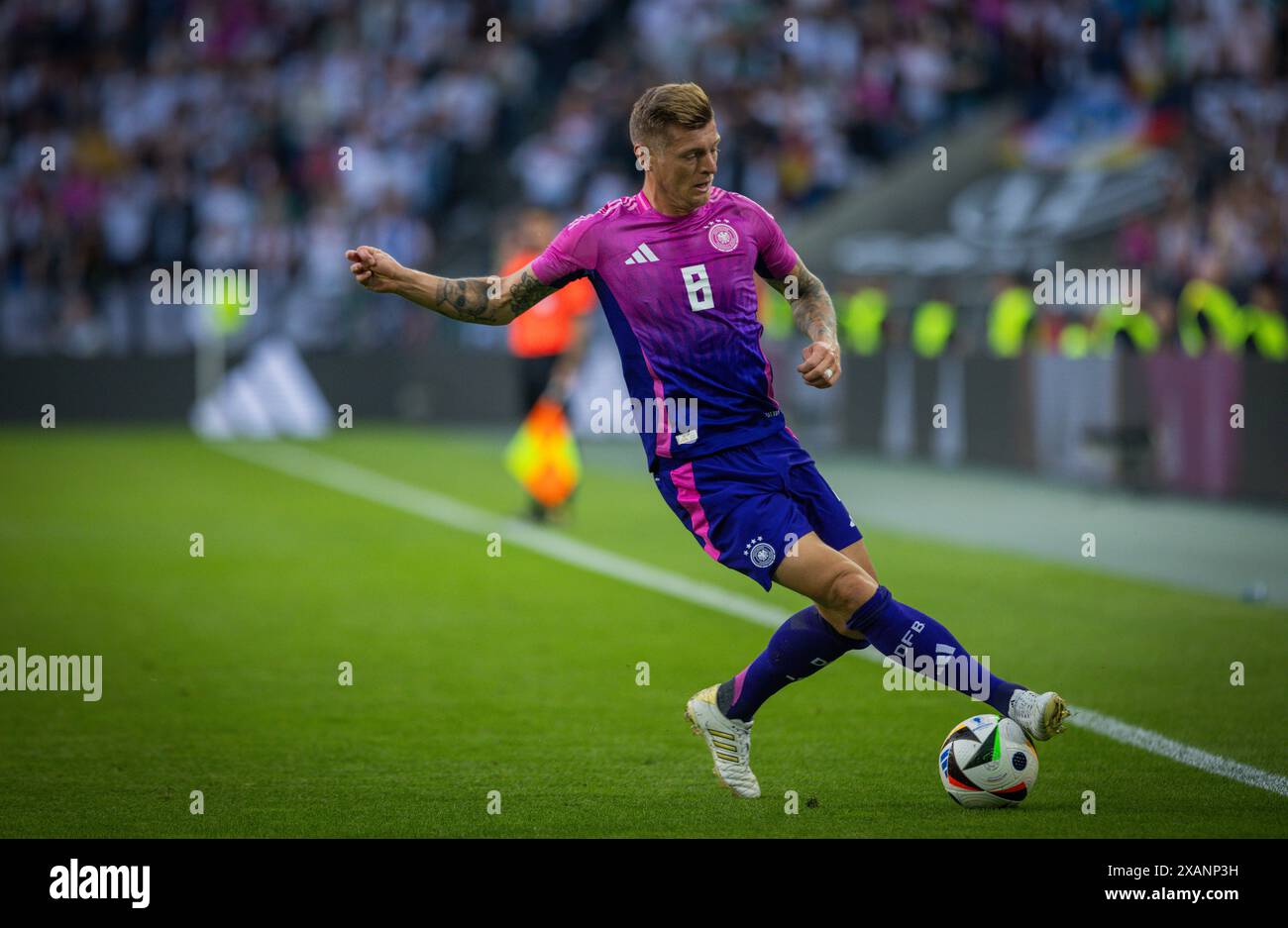 Mönchengladbach, Germany. 07th Jun 2024. Toni Kroos (DFB) Deutschland ...