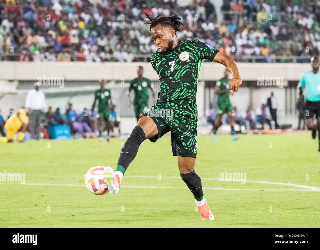ADEMOLA LOOKMAN. NIGERIA VS SOUTH AFRICA, 1ST LEG FIFA WORLDCUP ...