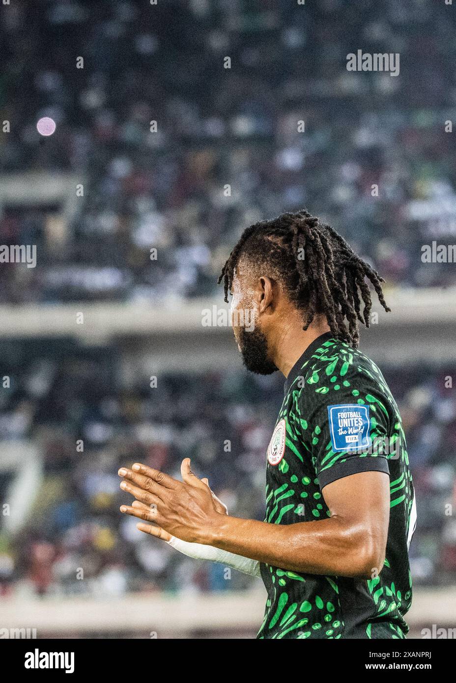 ADEMOLA LOOKMAN. NIGERIA VS SOUTH AFRICA, 1ST LEG FIFA WORLDCUP ...