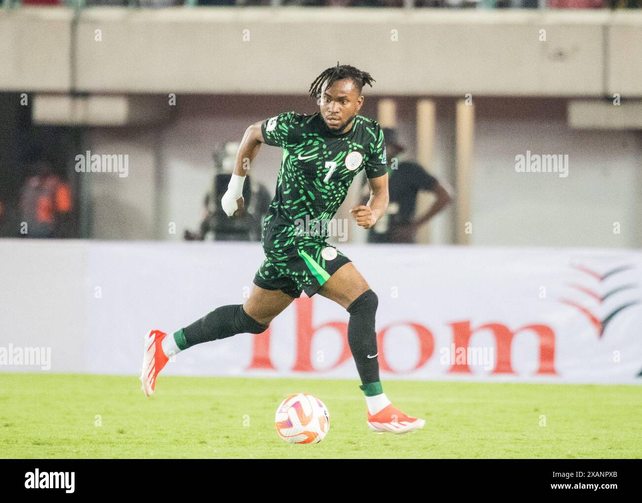 ADEMOLA LOOKMAN. NIGERIA VS SOUTH AFRICA, 1ST LEG FIFA WORLDCUP ...