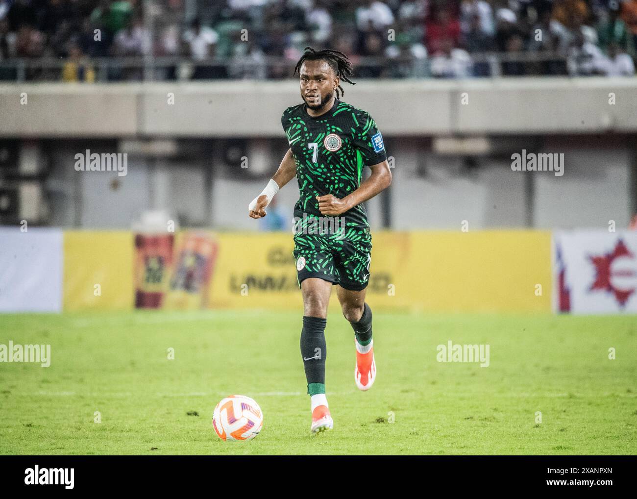 ADEMOLA LOOKMAN. NIGERIA VS SOUTH AFRICA, 1ST LEG FIFA WORLDCUP ...