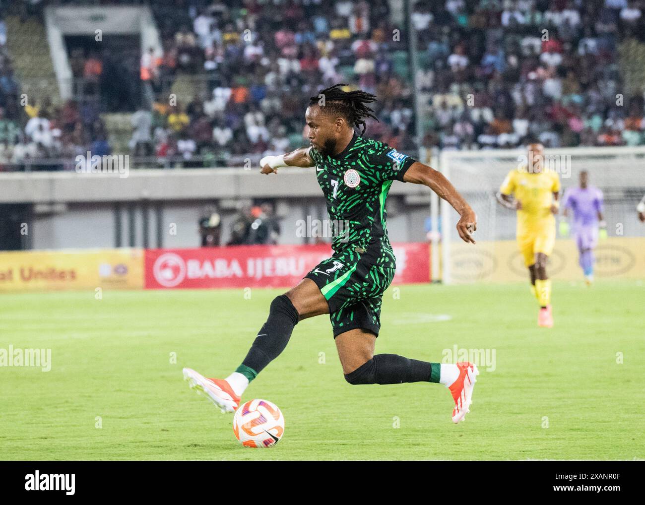 ADEMOLA LOOKMAN. NIGERIA VS SOUTH AFRICA, 1ST LEG FIFA WORLDCUP ...