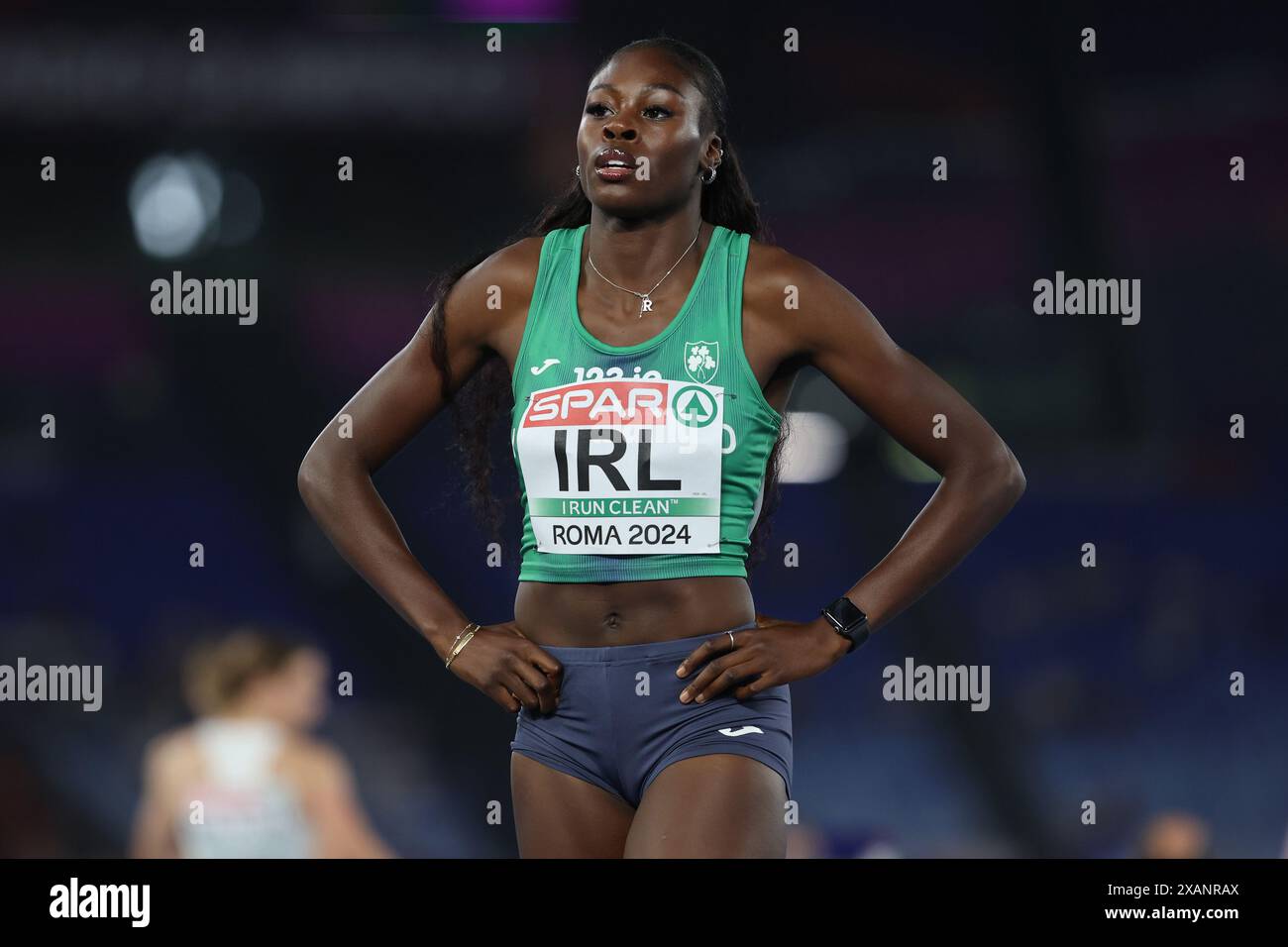 Rome, Italy 7.06.2024: Christopher O'DONNELL, Rhasidat ADELEKE, Thomas ...