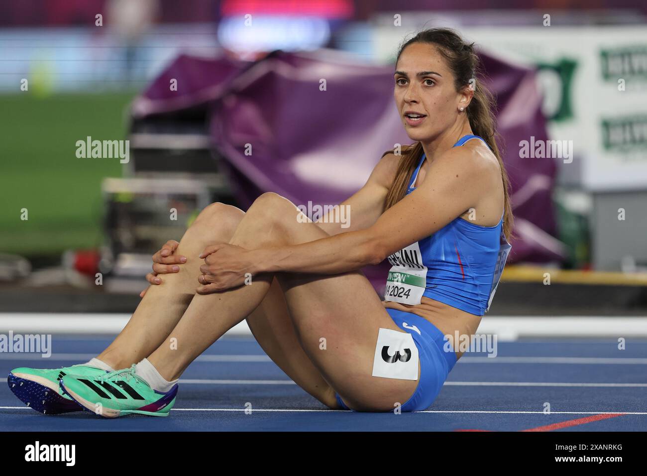 Rome, Italy 7.06.2024: SVEVA GEREVINI win 200m Women Heat 1/3 ...