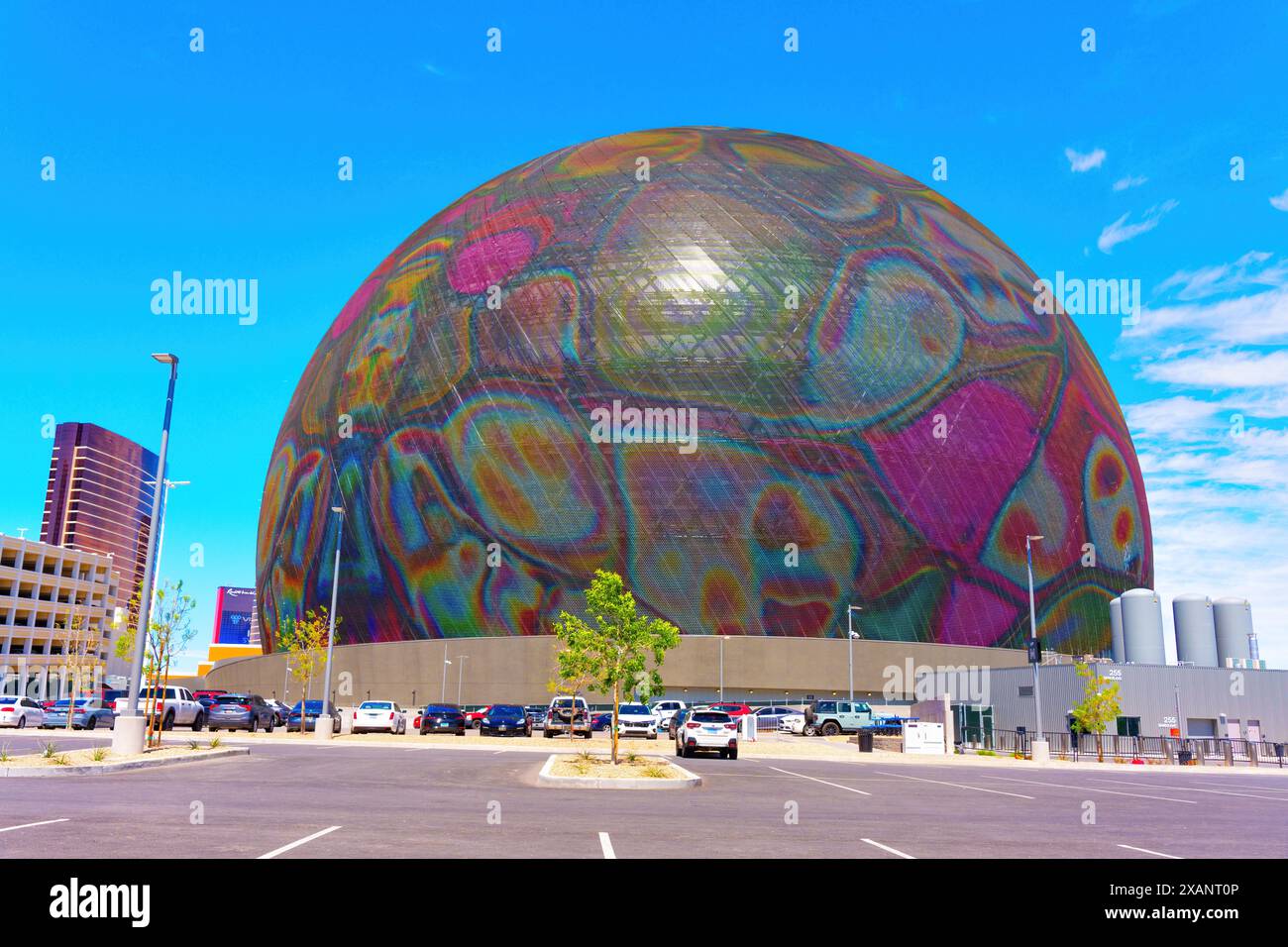 Las Vegas, Nevada - April 14, 2024: Close-up view of the Las Vegas ...