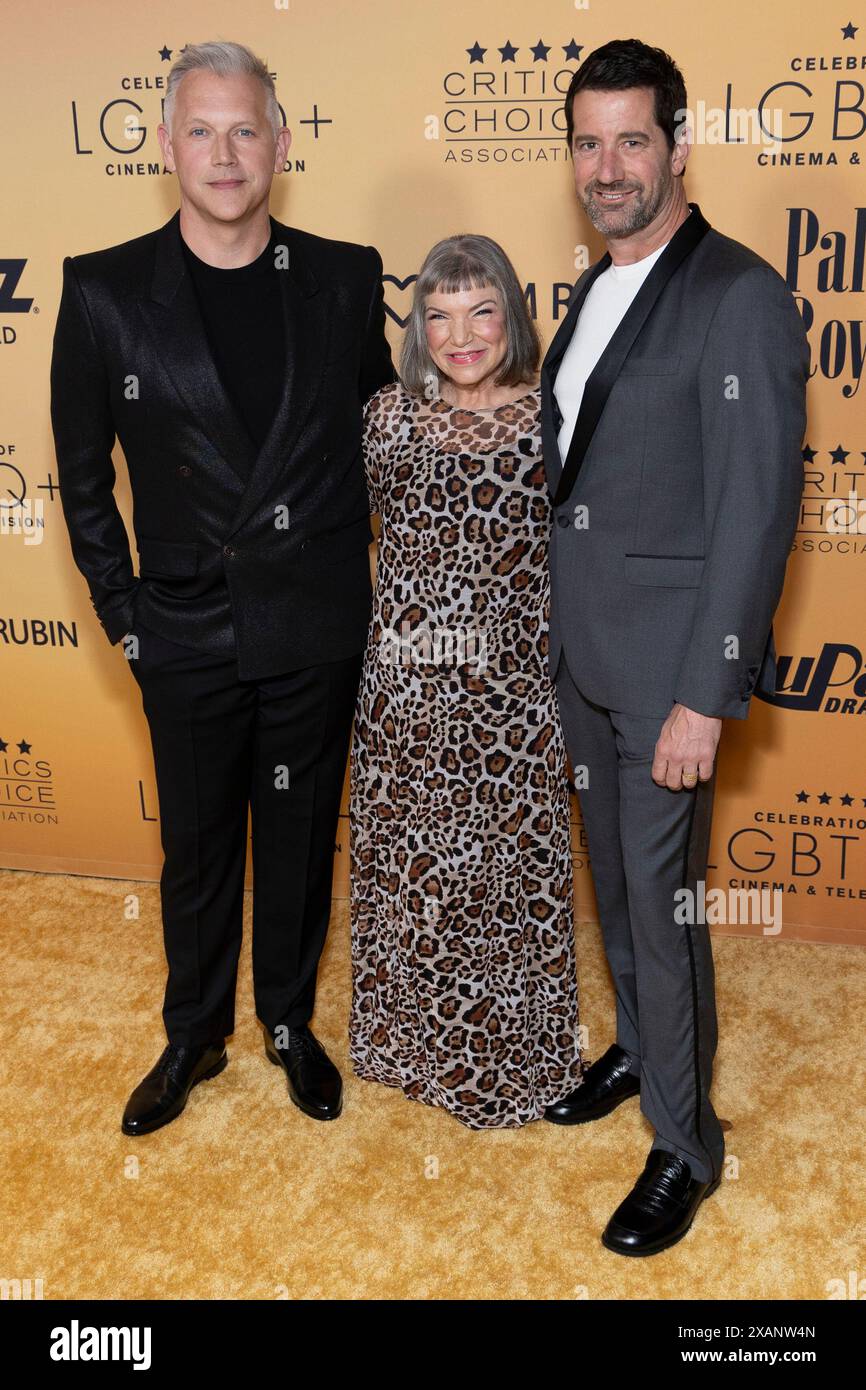 Los Angeles, USA. 07th June, 2024. Abe Sylvia, Mindy Cohen and Steve ...