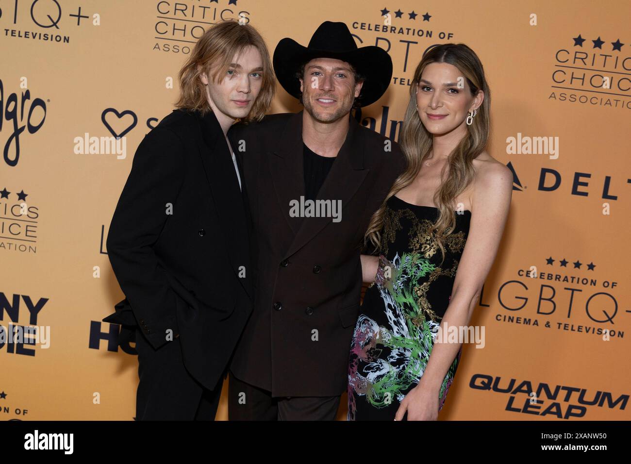 Los Angeles, USA. 07th June, 2024. Charlie Plummer, Luke Gilford and ...