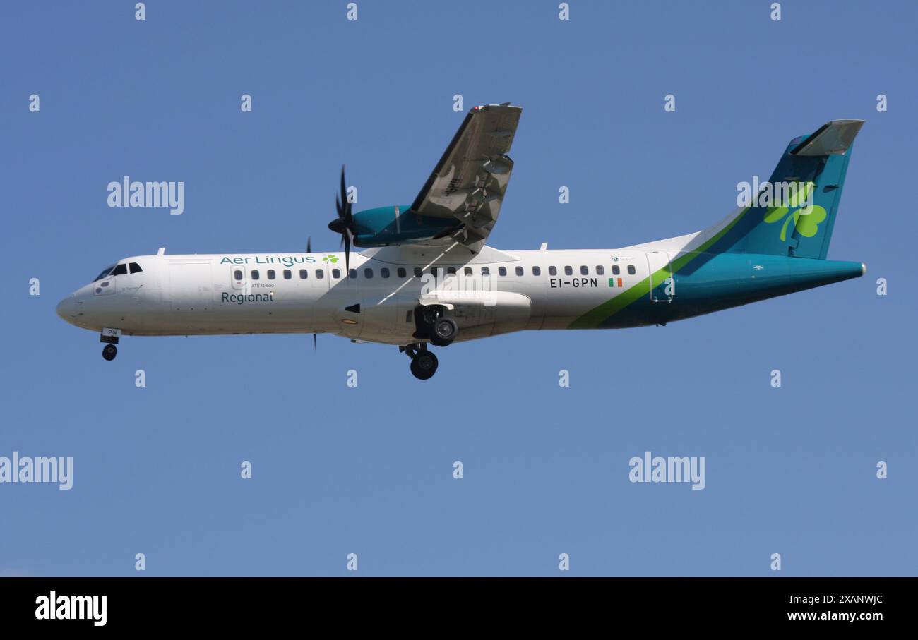 An Aeritalia ATR 72-600 of Aer Lingus Regional operated by Emerald ...