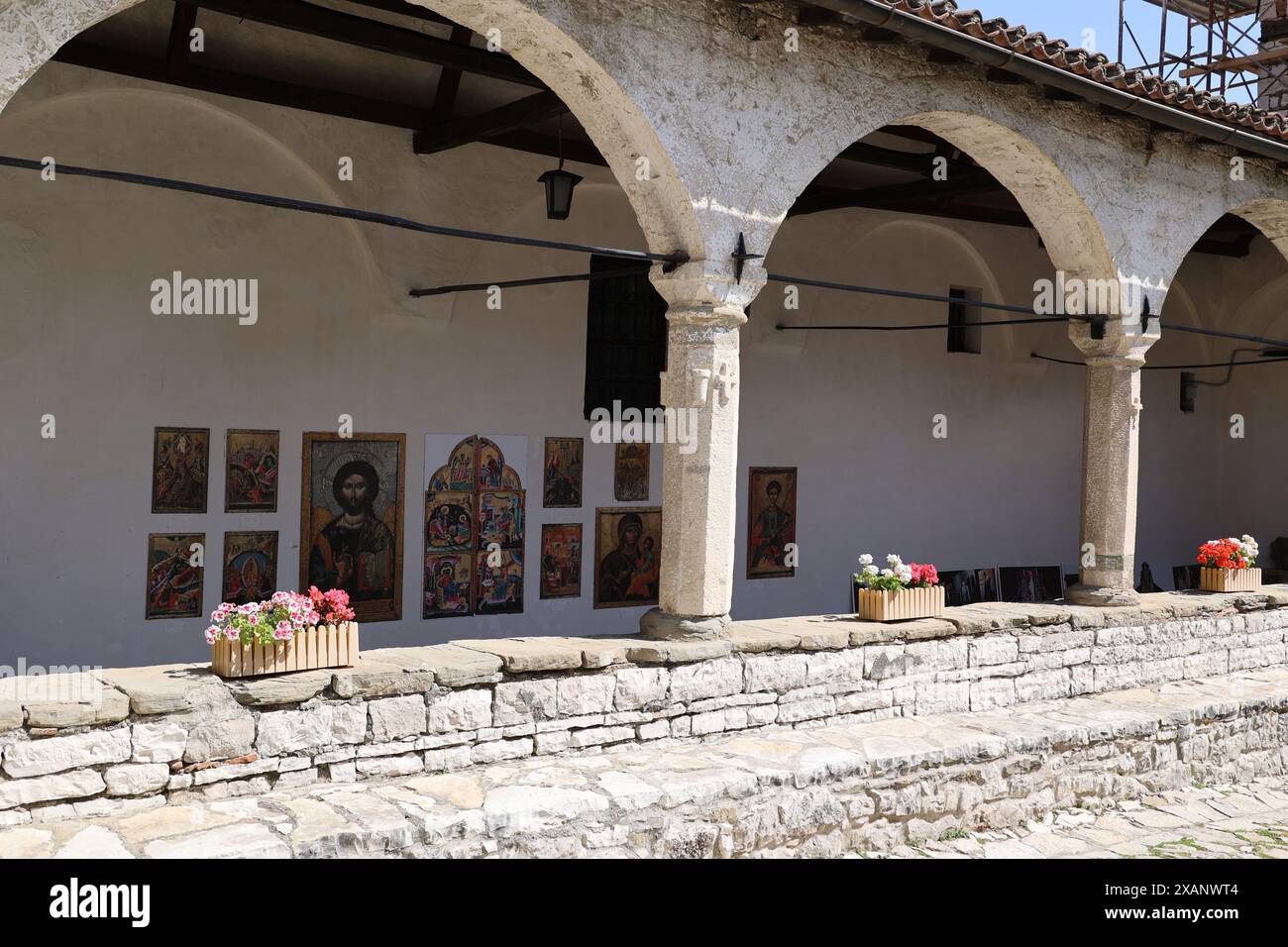 Iconographic Museum of Onufri, Albania Stock Photo - Alamy