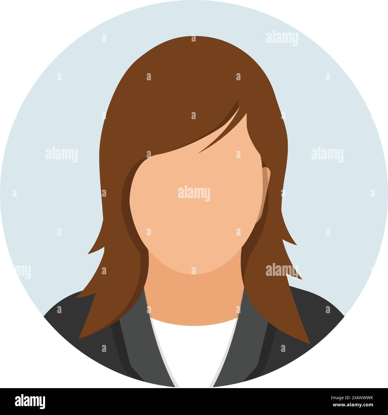 Id portrait Stock Vector Images - Alamy
