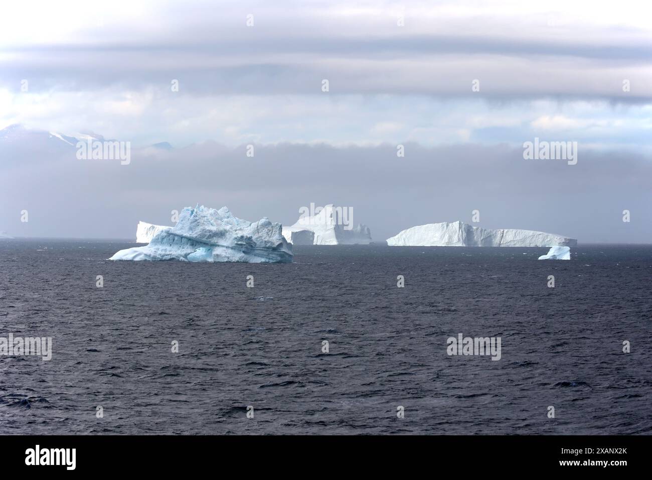 Icebergs in Disko Bay, Arctic, Greenland, Denmark Stock Photo - Alamy