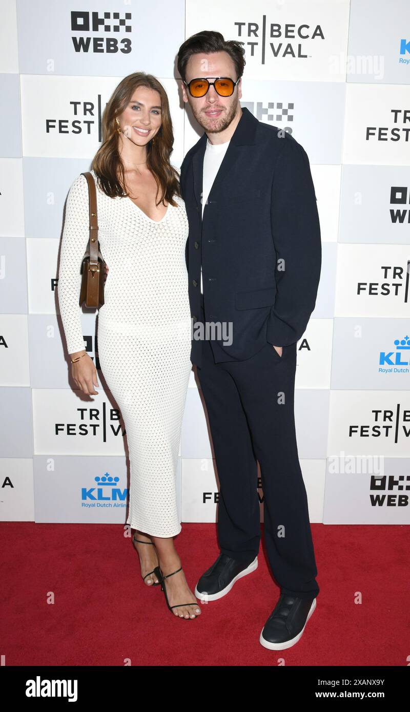 07 June 2024 - New York, New York - Alexa Goodrow and Erich Bergen at ...