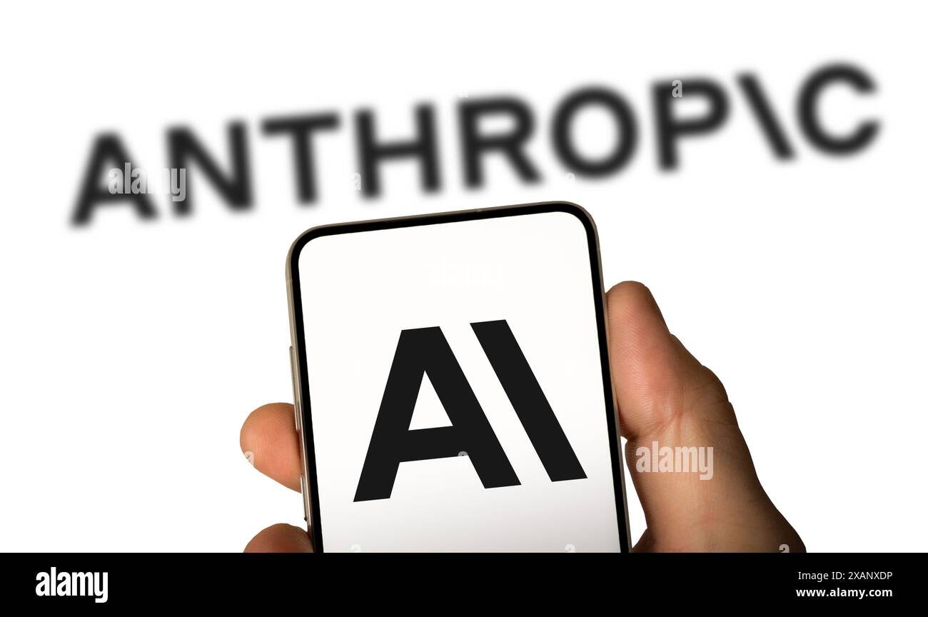 Anthropic an artificial intelligence startup company Stock Photo - Alamy Anthropic an artificial intelligence startup company Stock Photo - Alamy