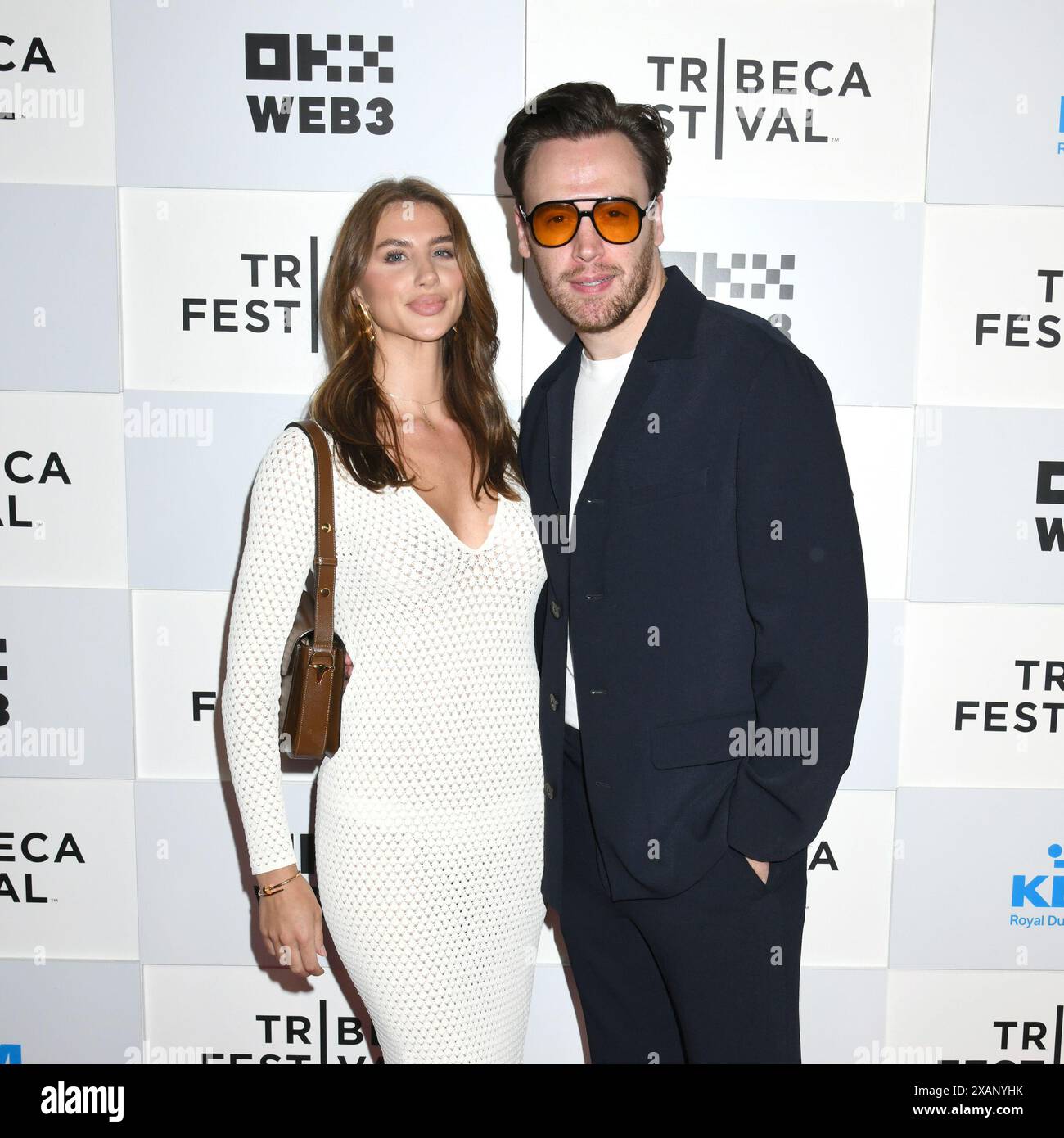 07 June 2024 - New York, New York - Alexa Goodrow and Erich Bergen at ...
