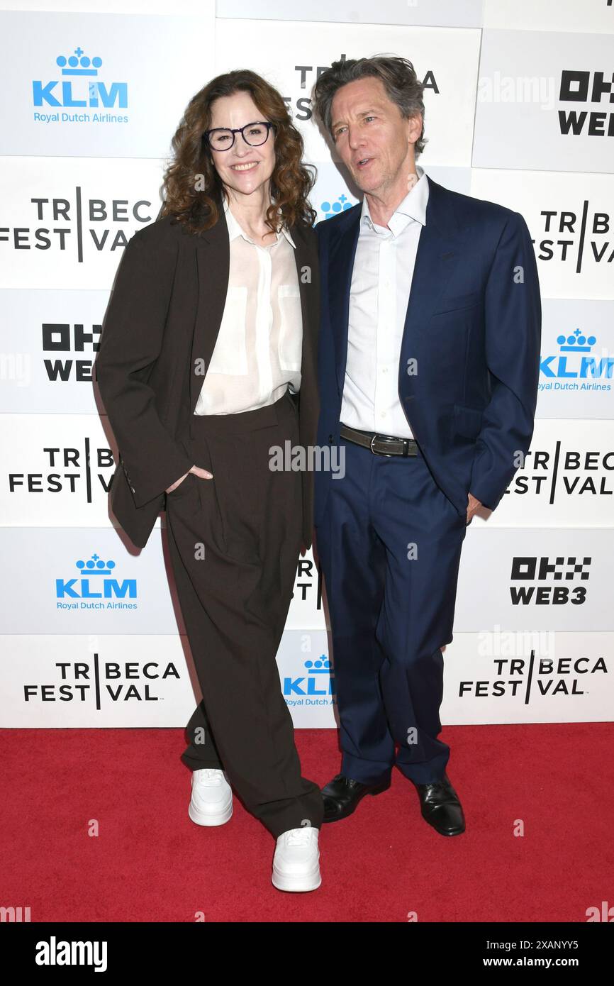 07 June 2024 - New York, New York - Ally Sheedy and Andrew McCarthy at ...