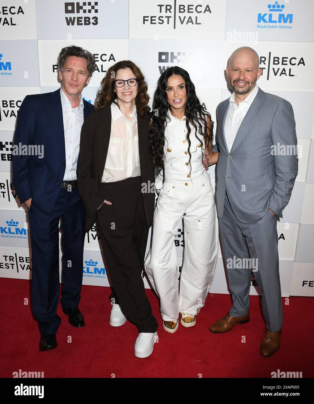 07 June 2024 - New York, New York - Andrew McCarthy, Ally Sheedy, Demi ...